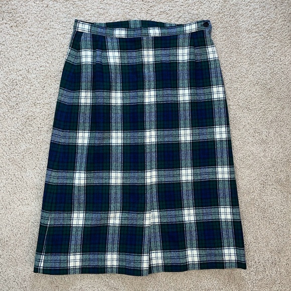 Pendleton | Skirts | Vintage Pendleton Skirt With Slit | Poshmark